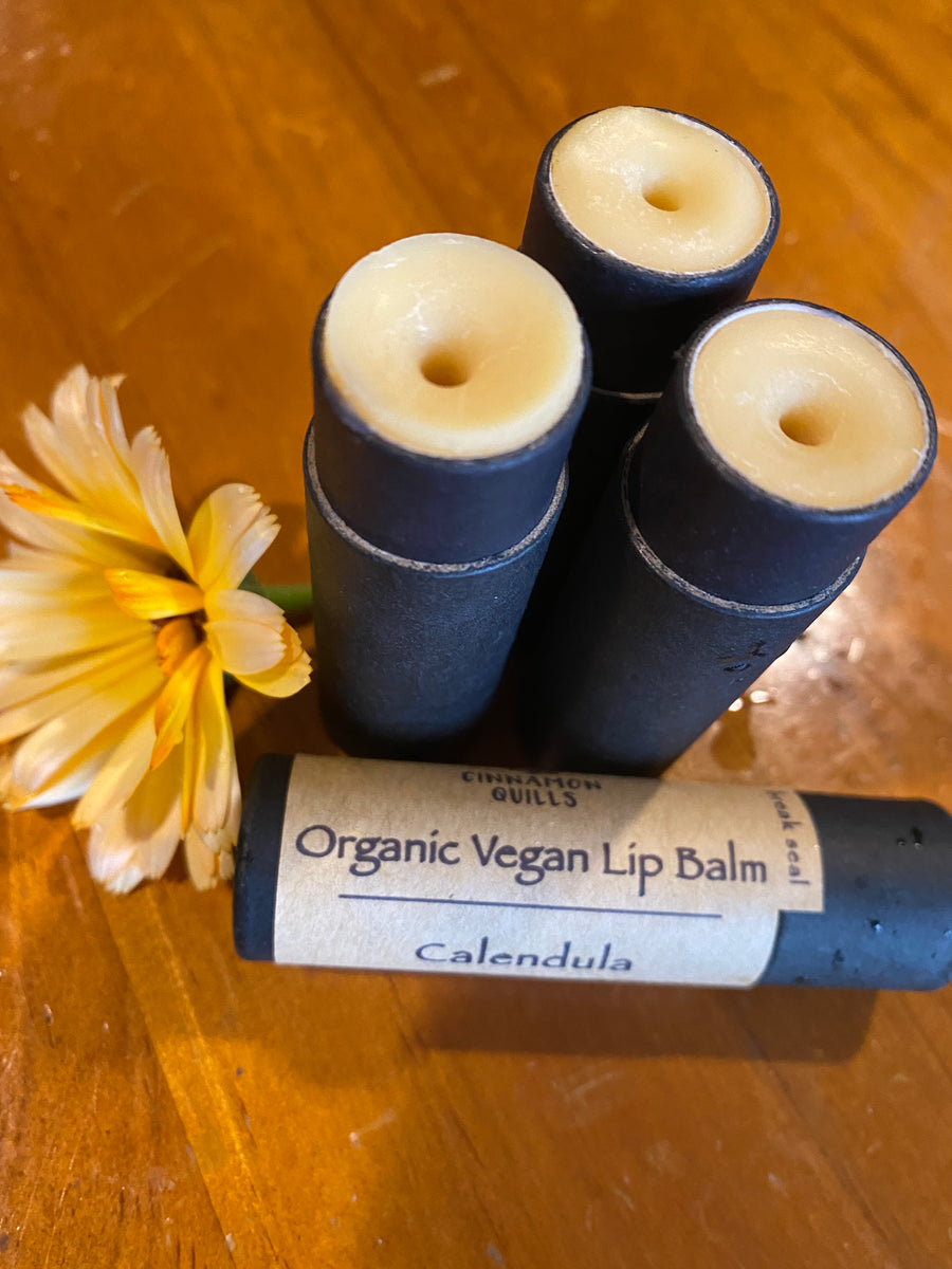 Vegan Lip Balm - Calendula – Cinnamon Quills